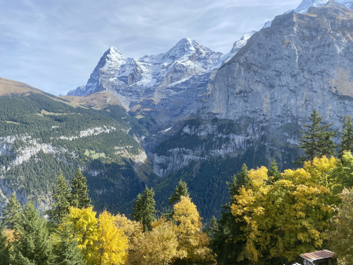 Fall time in the alps - Ellie & Austin